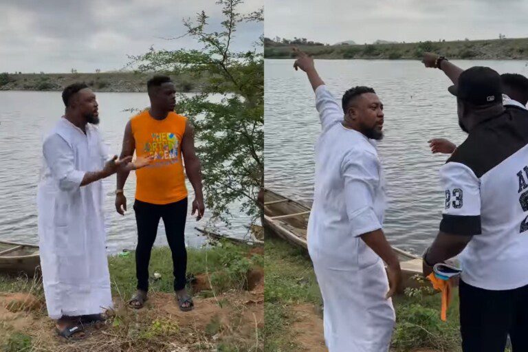 Actor Nosa Rex and movie Director clash on set for ordering him to dive ...